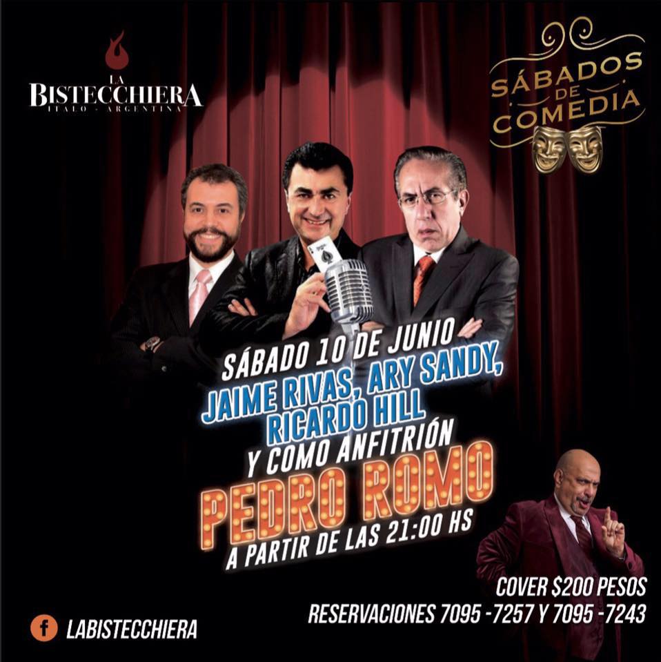 Tripleta de los sábados de Comedia: Ari Sandy, Rivas & Hill – TV&SHOW