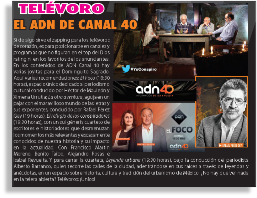 El ADN de Canal 40 – TV&SHOW