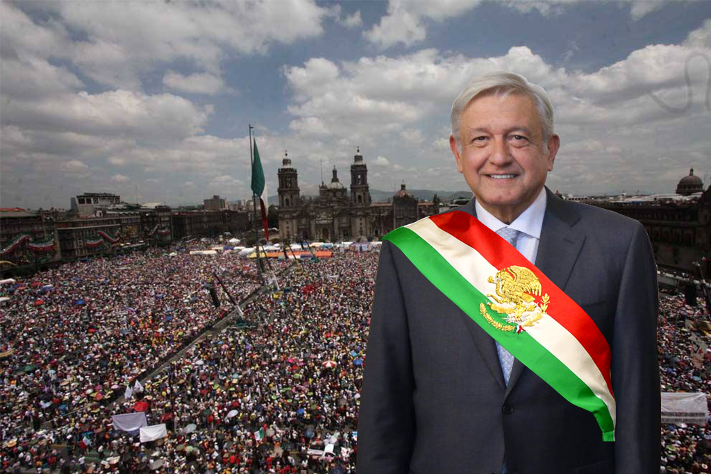 LA TELERA ABIERTA EN TOMA DE AMLO – TV&SHOW