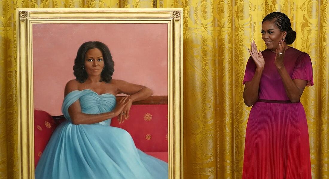 La esperanza y estabilidad aparecen en el libro de Michelle Obama, «Con ...